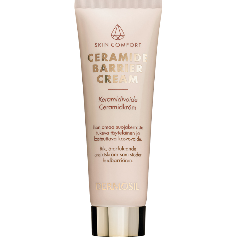 Ceramidkräm återfuktar torr hy - Dermosil